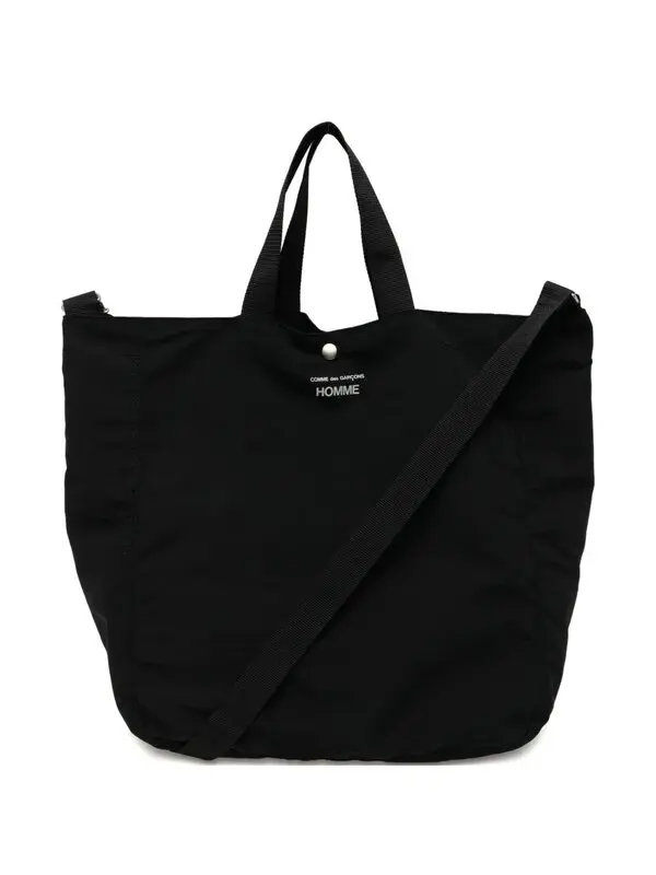 Comme Des Garçons Nylon Tote Bag - Black