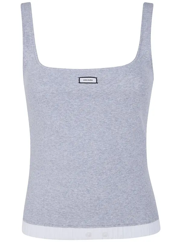 ENTIRE STUDIOS Lounge Tank - Gray
