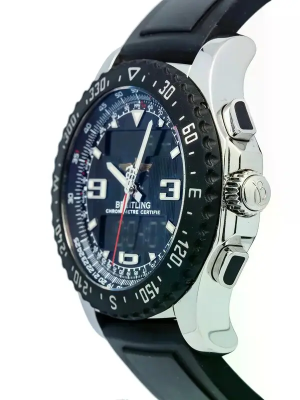 Breitling Rotating Bezel Airwolf Raven 43mm