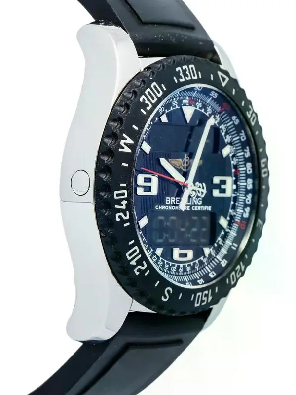 Breitling Rotating Bezel Airwolf Raven 43mm