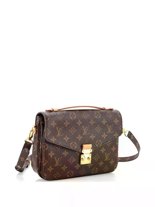 LOUIS VUITTON Pochette Metis Monogram Canvas - Brown