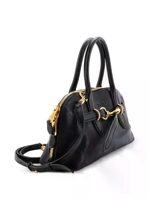 Miu Miu Aventure Top Handle Satchel - Black
