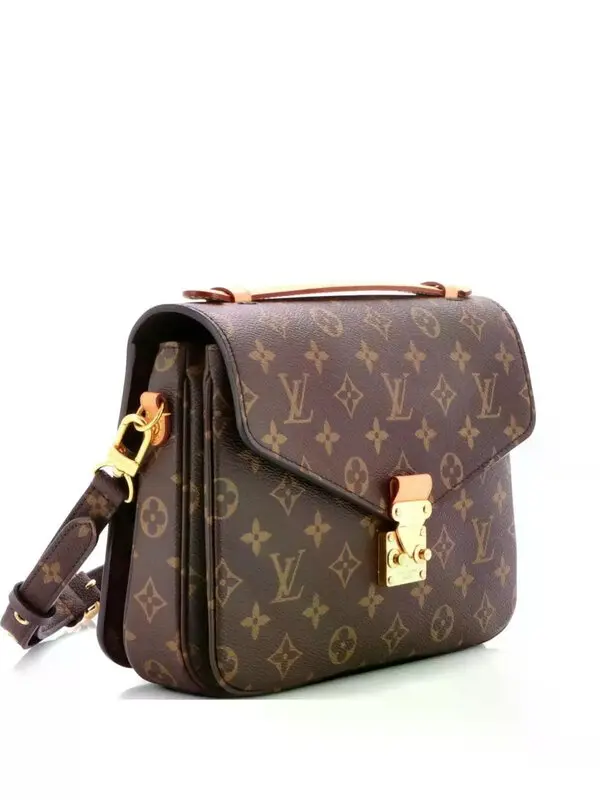 LOUIS VUITTON Pochette Metis Monogram Canvas Crossbody Bag - Brown