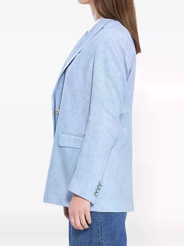Tagliatore Single-breasted Blazer - Blue