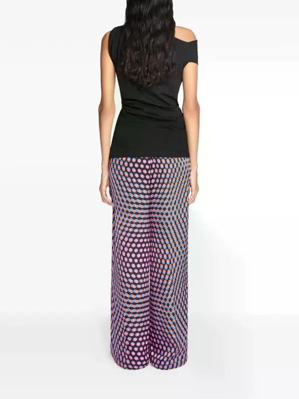 Dries Van Noten Off-shoulder Jersey Top - Black