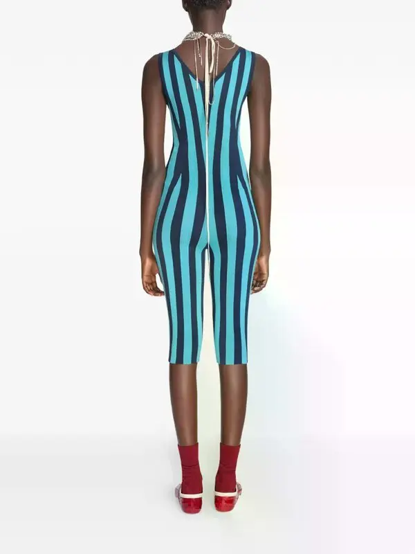 Dries Van Noten Striped Jumpsuit