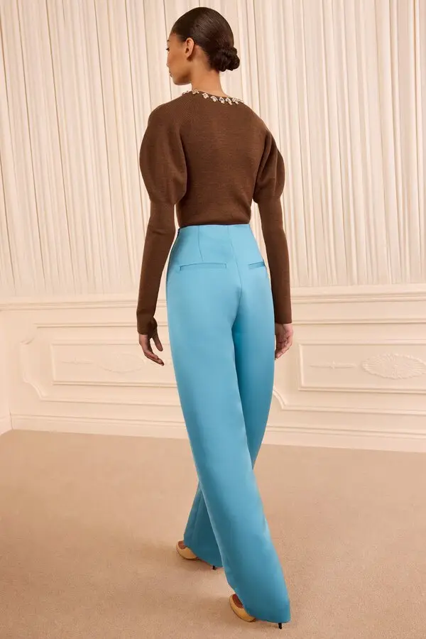 Ulla Johnson Edlyn Satin Pants - Heron