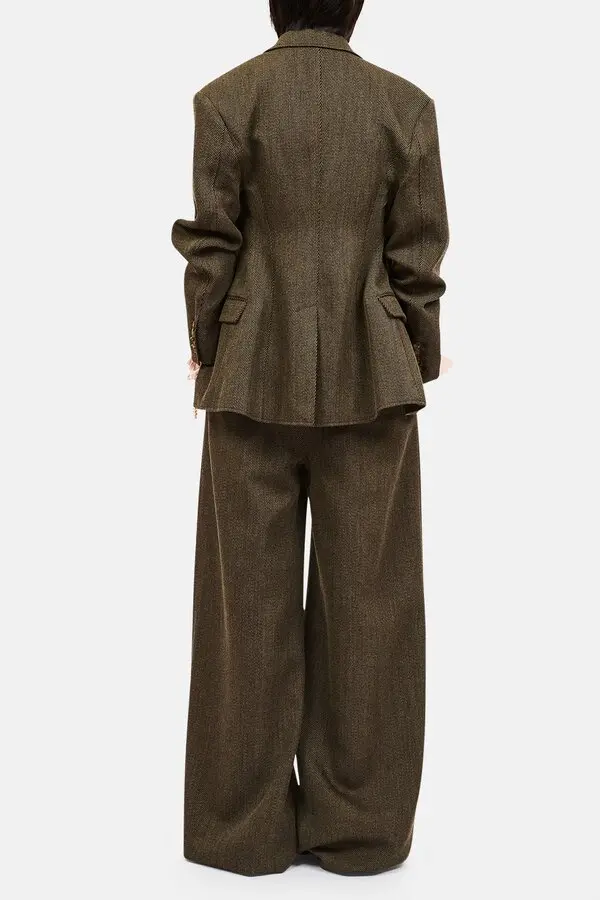Ulla Johnson Milo Wide Leg Wool Pants