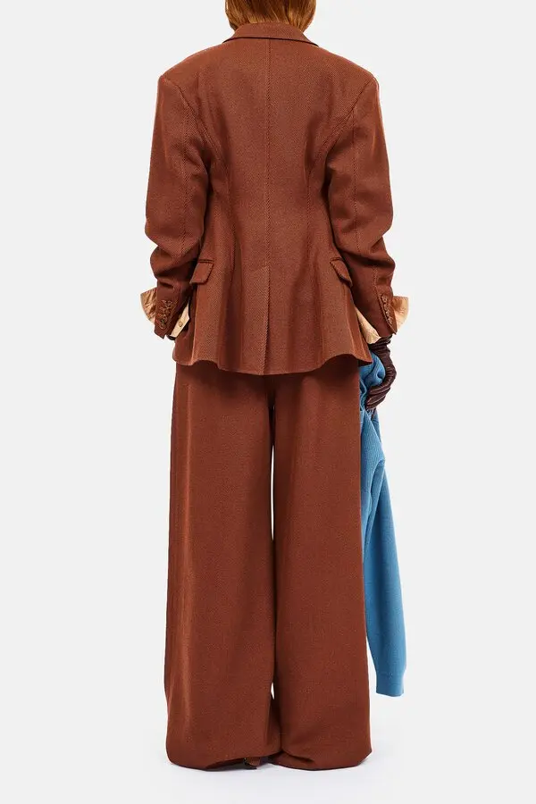 Ulla Johnson Milo Wide Leg Wool Pants