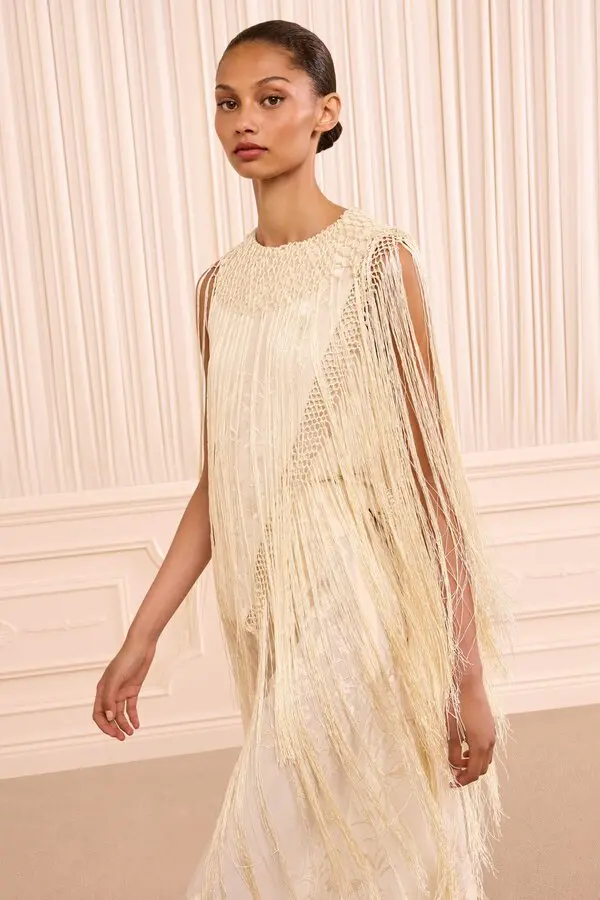 Ulla Johnson Willa Silk Fringe Top