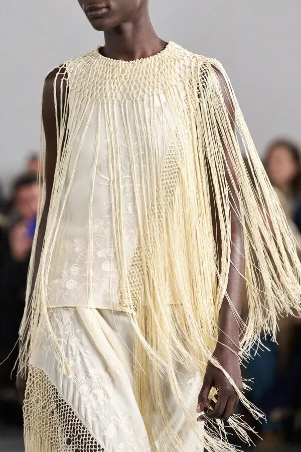 Ulla Johnson Willa Silk Fringe Top