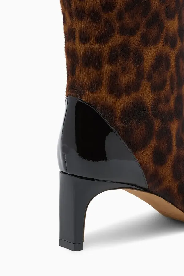 Ulla Johnson Mix Media Mid-heel Boot