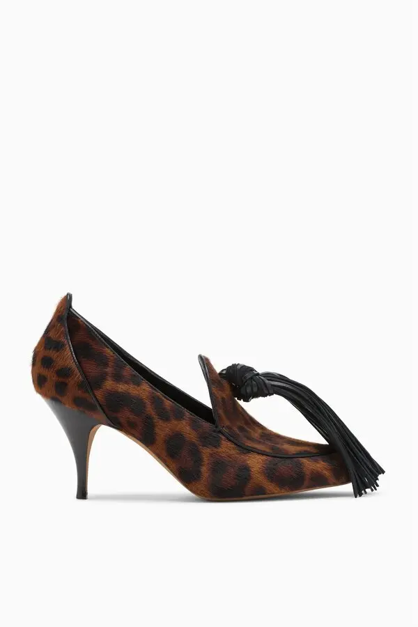 Ulla Johnson Print Tassel Pump - Leopard