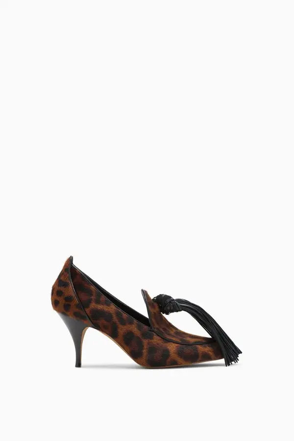 Ulla Johnson Print Tassel Pump - Leopard
