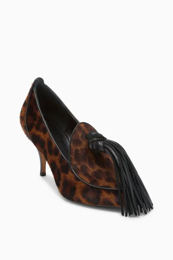 Ulla Johnson Print Tassel Pump - Leopard