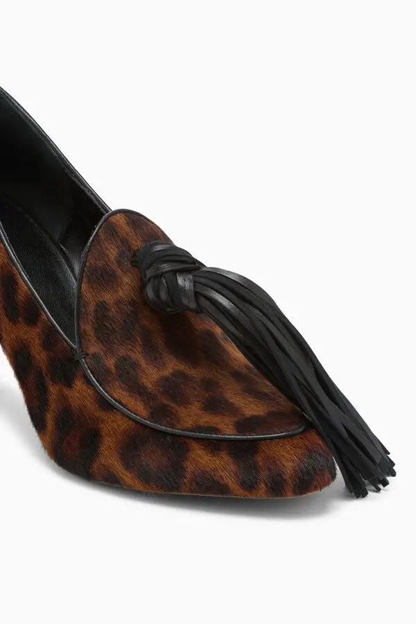 Ulla Johnson Print Tassel Pump - Leopard