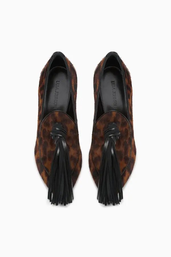 Ulla Johnson Print Tassel Pump - Leopard