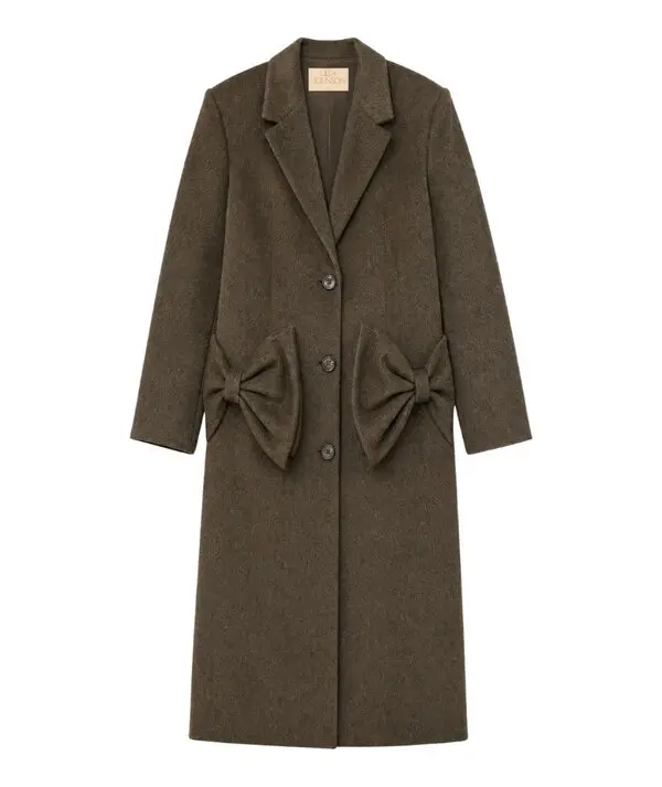 Ulla Johnson Corin Wool Coat With Bows