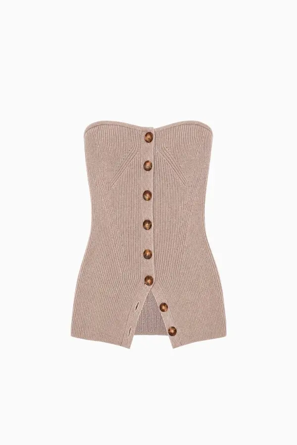 Ulla Johnson Yanni Strapless Knit Top