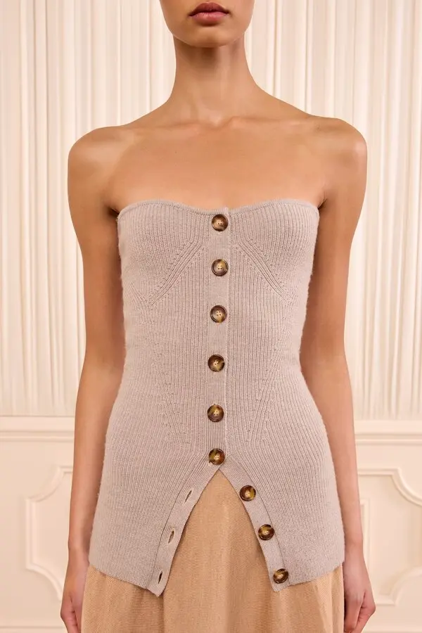 Ulla Johnson Yanni Strapless Knit Top