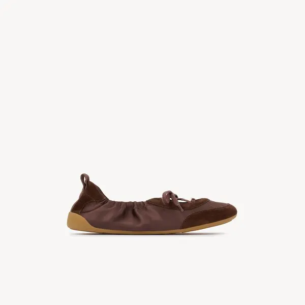 Chloé Kick Ballerina Sneaker - Sharp Brown