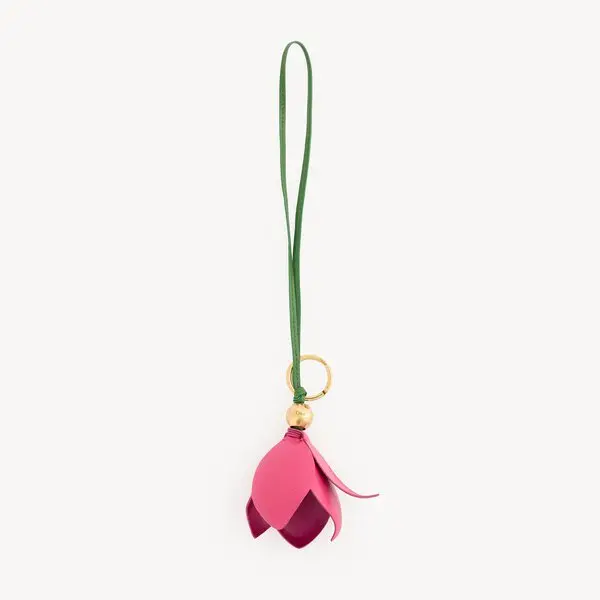 Chloé Symbols Tulip Key Ring - Dreamy Pink