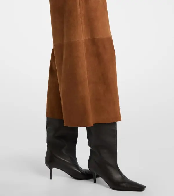 YVES SALOMON Suede Culottes