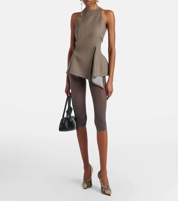 Magda Butrym Capri Pants And Briefs Set