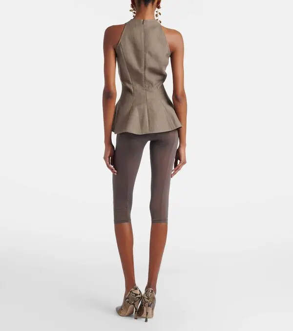 Magda Butrym Capri Pants And Briefs Set