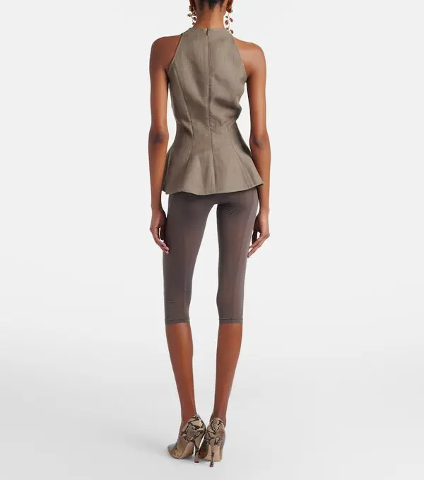 Magda Butrym Capri Pants And Briefs Set