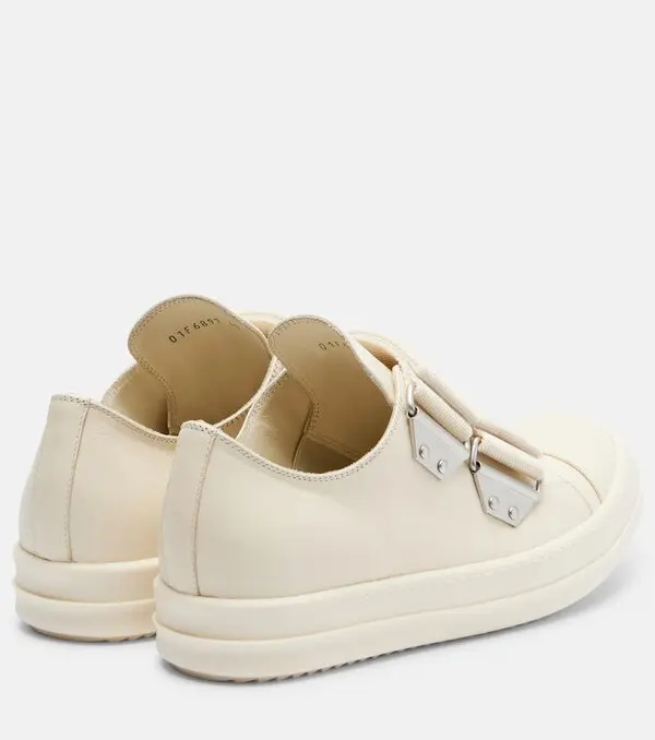 Rick Owens Leather Sneakers With Velcro® Fastening