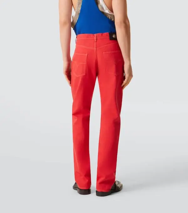Versace Straight Jeans - Red