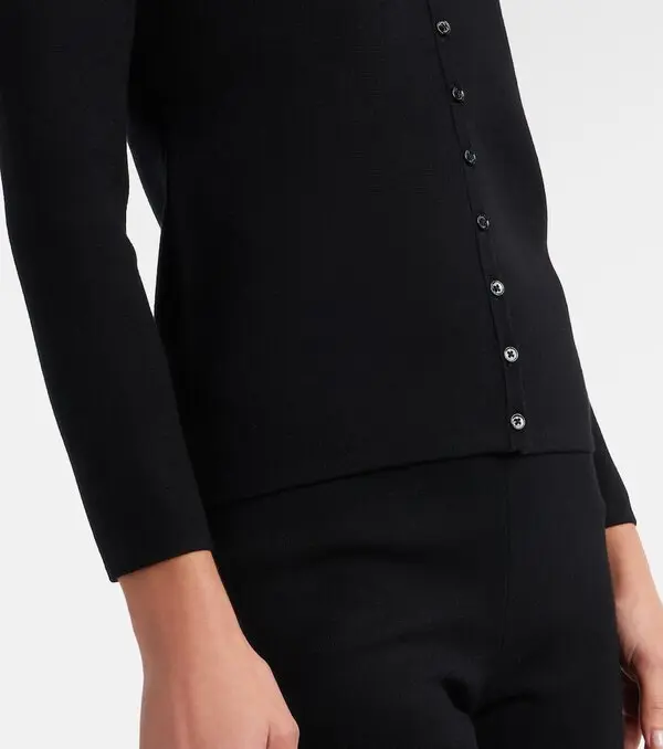 TOTEME Knitted Cardigan - Black