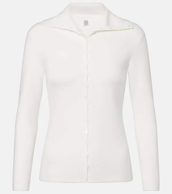 TOTEME Knitted Cardigan - White
