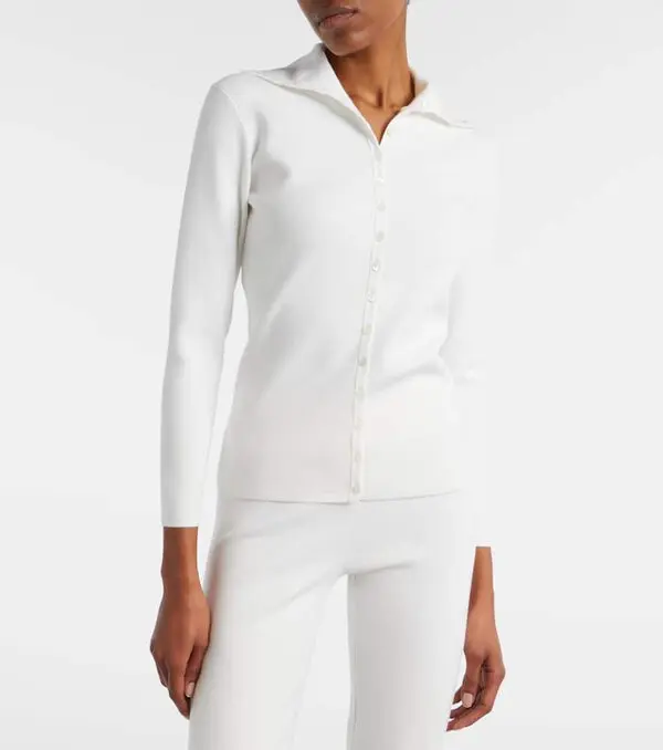 TOTEME Knitted Cardigan - White