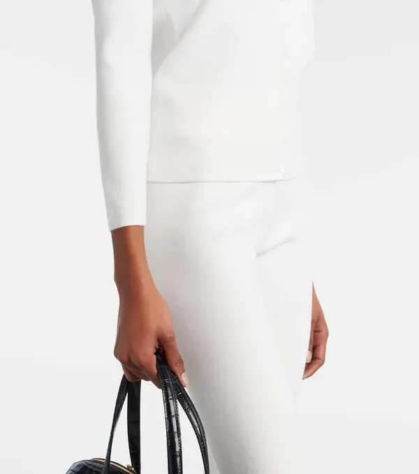 TOTEME Knitted Cardigan - White
