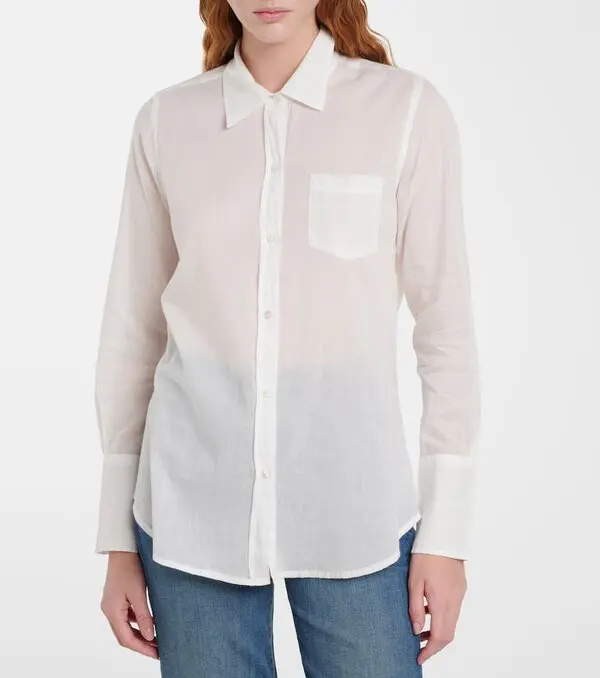 NILI LOTAN Cotton Shirt - White
