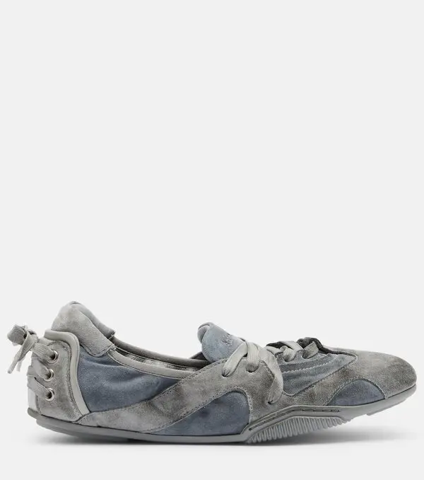 Acne Studios Suede Sneakers - Grey