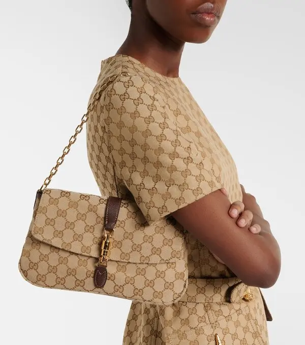 Gucci Aperitivo Medium Shoulder Bag - Beige