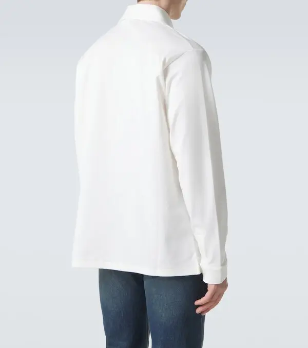 Gucci Cotton-blend Piqué Shirt