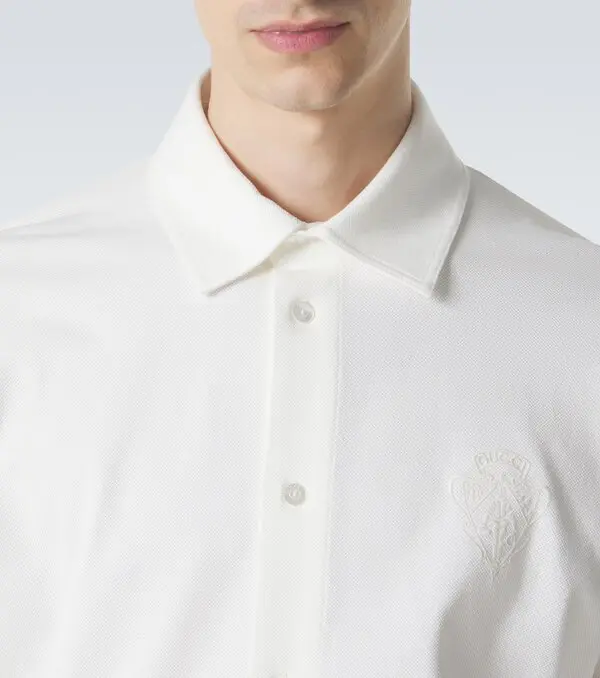 Gucci Cotton-blend Piqué Shirt