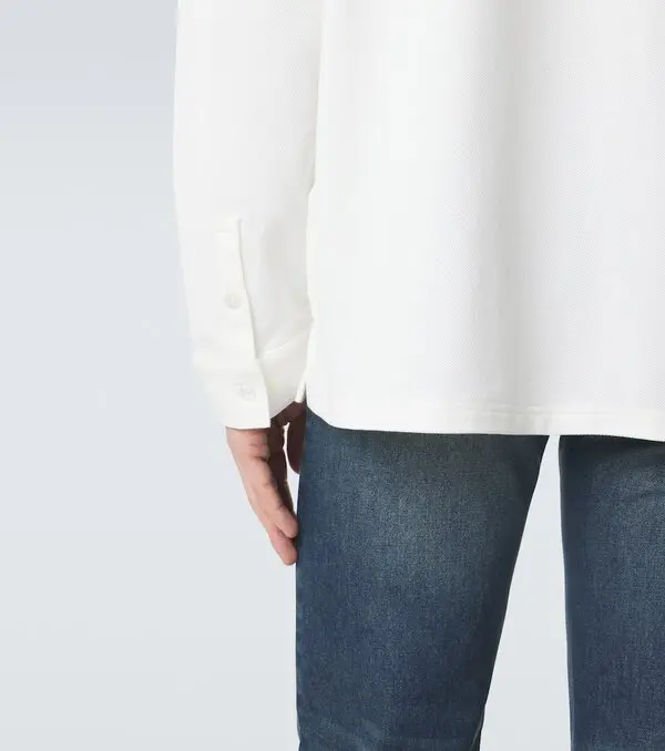 Gucci Cotton-blend Piqué Shirt