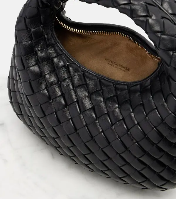 Bottega Veneta Baby Veneta Top-handle Bag - Black