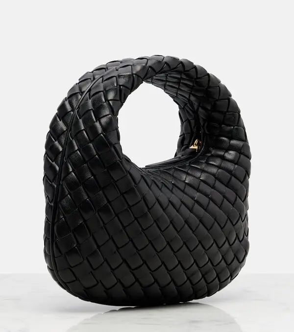 Bottega Veneta Baby Veneta Top-handle Bag - Black