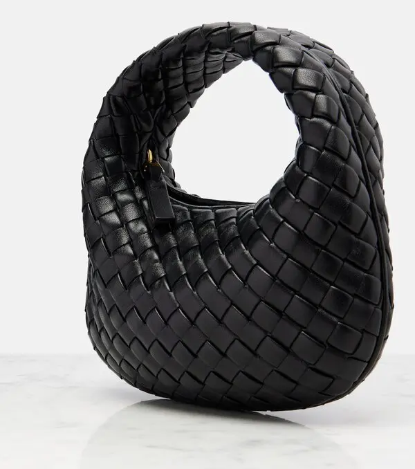 Bottega Veneta Baby Veneta Top-handle Bag - Black