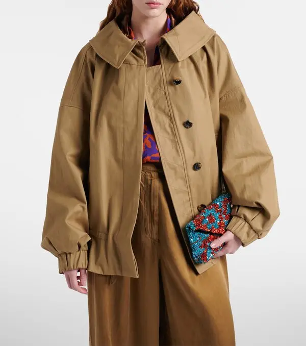 Dries Van Noten Cotton Jacket - Beige