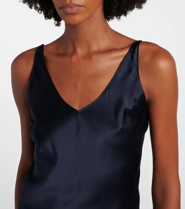 Dorothee Schumacher Silk-blend Top - Blue