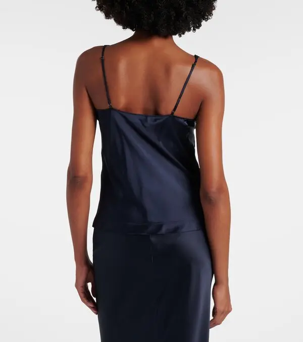 Dorothee Schumacher Silk-blend Top - Blue