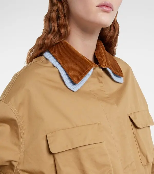 Dorothee Schumacher Cotton Field Jacket - Beige