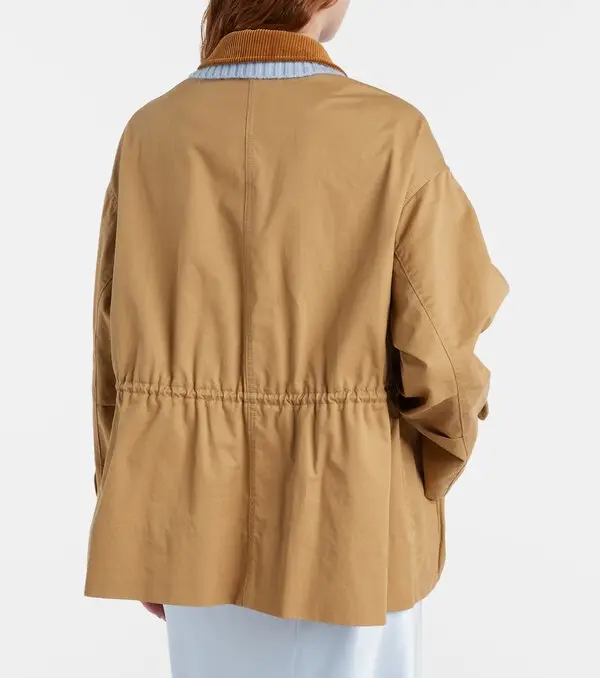 Dorothee Schumacher Cotton Field Jacket - Beige